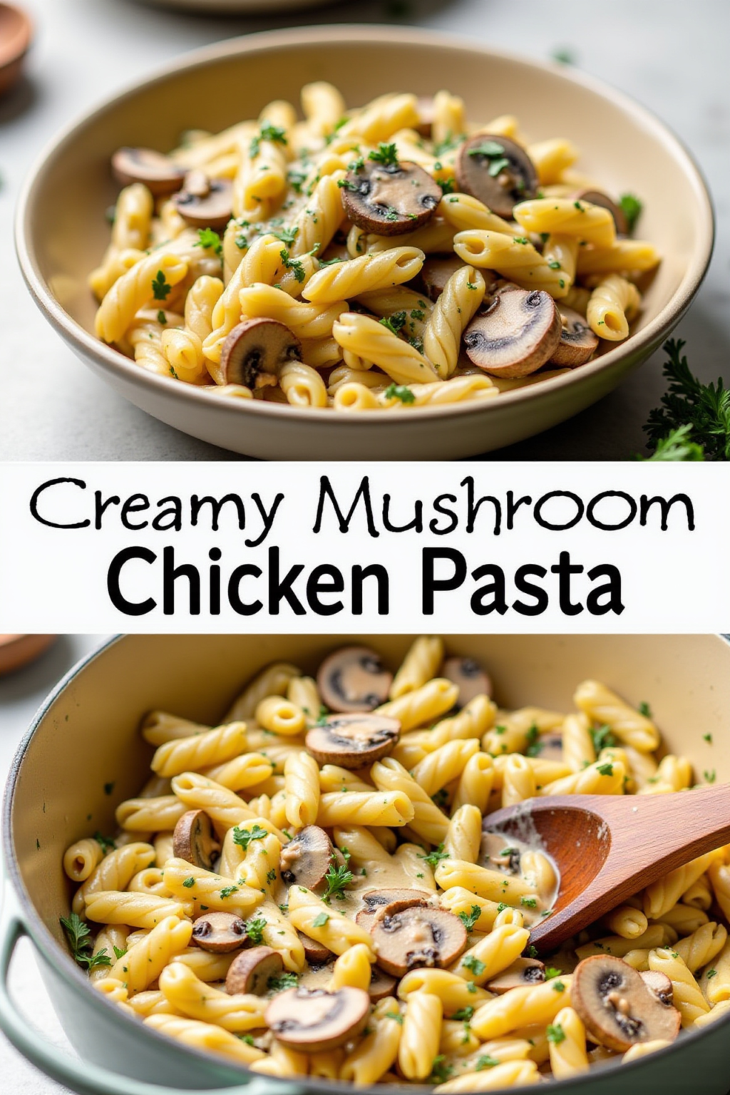 Decadent Creamy Mushroom Chicken Pasta: The Ultimate Comfort Meal ...